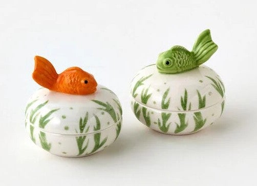 Porcelain Fish Trinket Box | Lula Bell, Whimsical Cards & Gifts